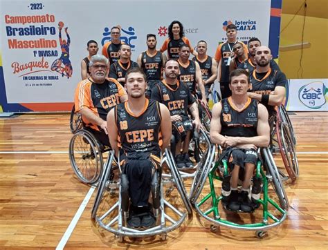 Cepe Se Mantém Na Elite Do Basquete Em Cadeira De Rodas E Conquista
