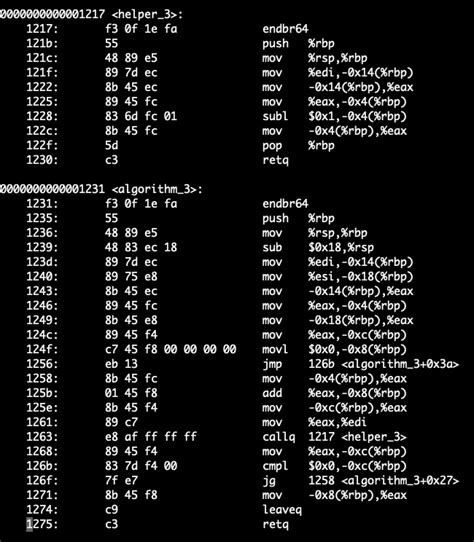 solved please convert the assembly code into