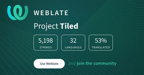 Get Involved In Tiled Hosted Weblate Get Involved In Tiled Hosted Weblate