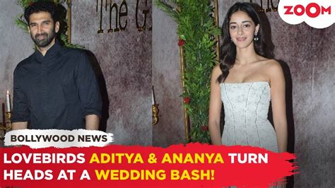 Rumoured Lovebirds Aditya Roy Kapur, Ananya Panday Take Center Stage At Aman Gill's Wedding ...