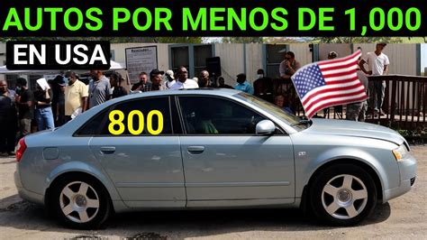 Increible SUBASTA EN USA Autos Por Menos De YouTube
