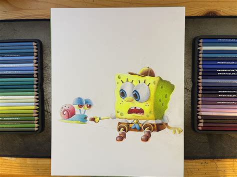 Spongebob Drawing Pencil Realistic