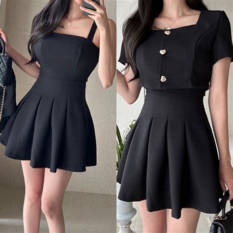 지음샵 아셀set 봄여름가을하객룩벚꽃룩데이트룩키작녀a라인미니원피스크롭반팔자켓투피스트위드셋업세트