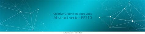 Digital Neural Network Algorithm Vector Background Stock Vector