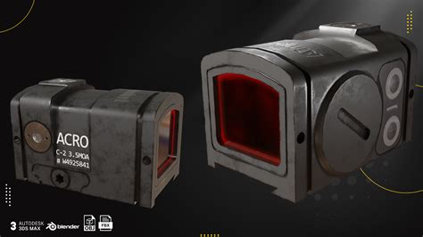 Artstation 10 Scopes Game Ready Game Assets