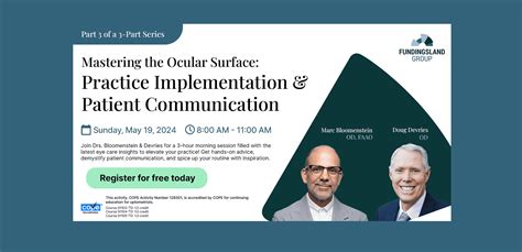 Mastering The Ocular Surface Practice Implementation And Patient Communication Fundingsland Group