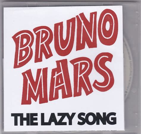 Lazy Song Bruno Mars