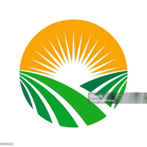 Farm Local Food Logo Concept Farming And Agricultural Brand Identity