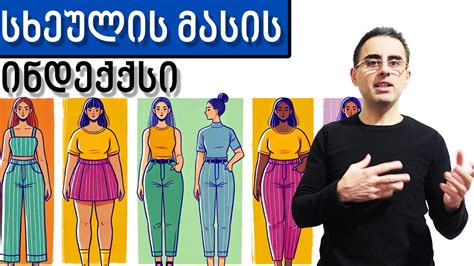 სხეულის მასის ინდექქსის გამოთვლა ვპასუხობ კომენტარებს Youtube