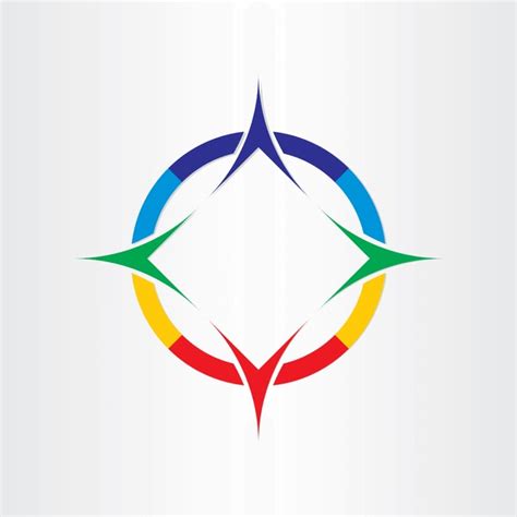 48340 Compass Colored Stock Vectors And Vector Art Shutterstock