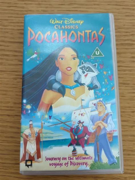 Pocahontas Vhs Pal Walt Disney Classics £001 Picclick Uk