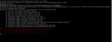 Nodejs Could Not Install App On Device React Native Stack Overflow