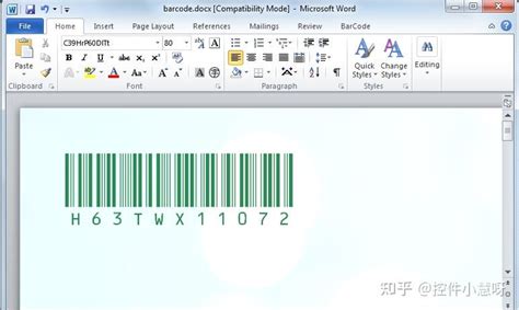 如何在word控件spire doc 中创建条码？ 知乎