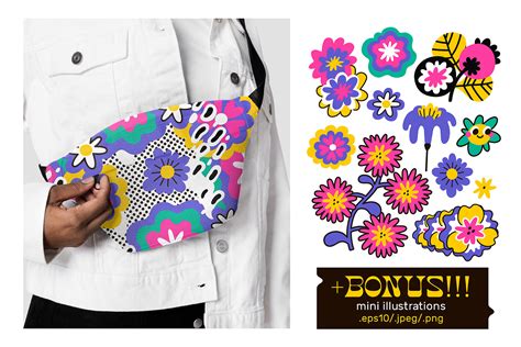 Optimism Patterns Pack By Nekoshki Thehungryjpeg