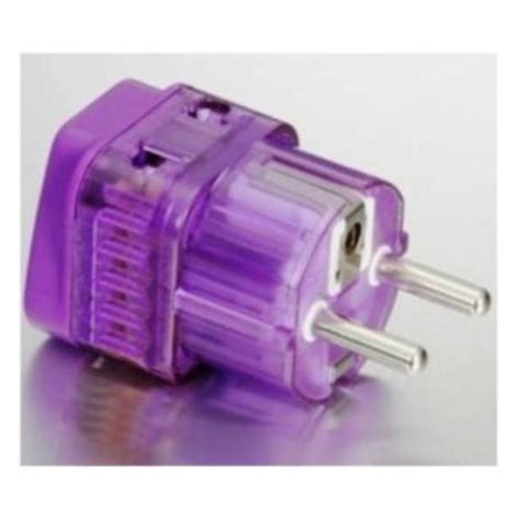 European Grounded Schuko 2 In 1 Travel Power Plug Adapter 110220 Store