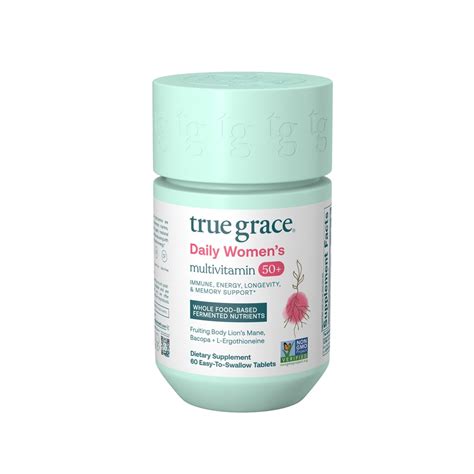 True Grace Daily Womens 50 Multivitamin 60 Tablets Vitacost