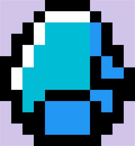 Pixilart Minecraft Diamond By Myhuskysnow1128