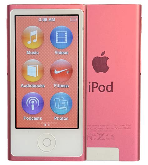 Refurbished Apple Ipod Nano 7th Generation 16gb Pink Salmon Md475ll A Elite Obsolete Electronics