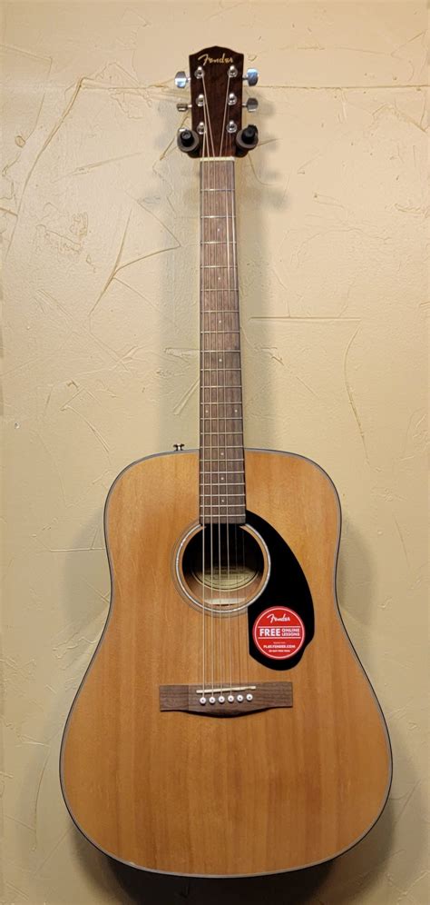 Fender CD60 Natural w/ Case – Stacy's Music Shop, Inc.