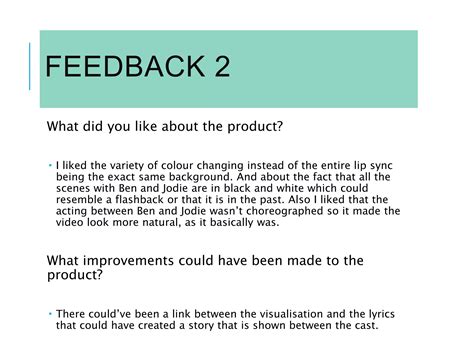 Mv Production Assignment Evaluation Form 2019 Ppt
