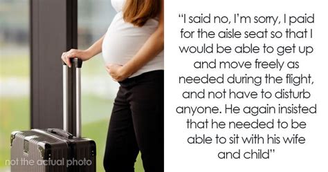 Heavily Pregnant Woman Refuses To Give Up Her Seat Other Passengers