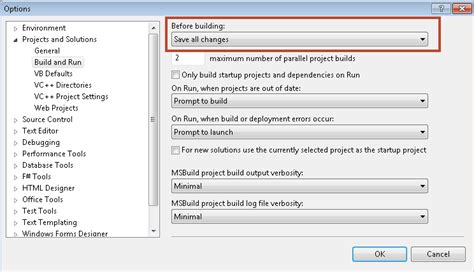 Can I Force Visual Studio 2010 To Do A Save All When I Build My