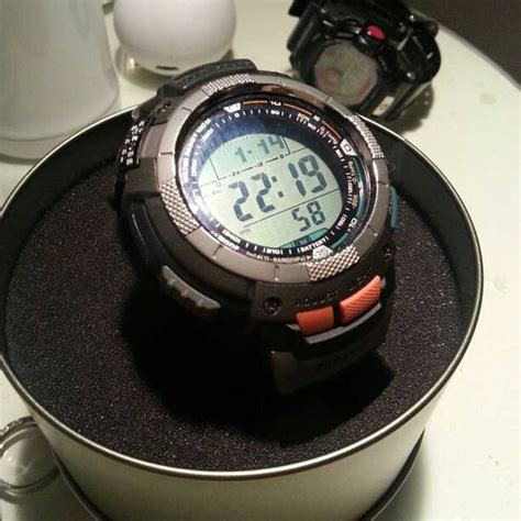 Fs Casio Pro Trek Prg 80 1ver Classic Xl Display Solar Abc And T Watch