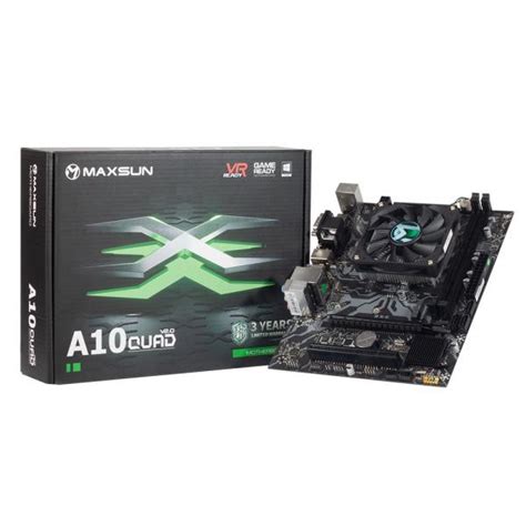 Maxsun Earthshaker A10 Quad Core Super V2 0 купити в інтернет магазині ціни на материнська