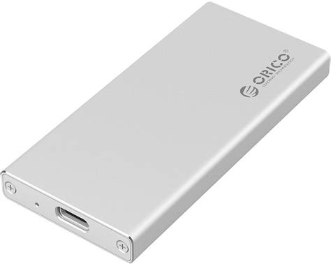 Orico MSATA To USB Type C SSD Enclosure Silver MSA UC SV
