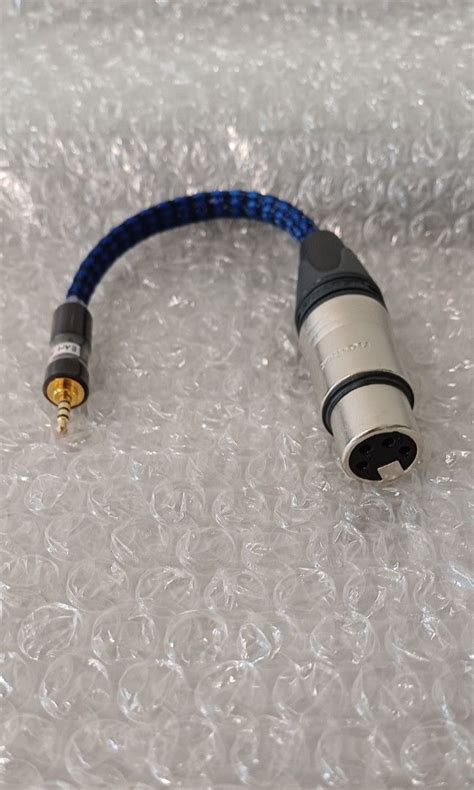 25mm Trrs To 4pin Xlr Female Balanced Audio Adaptor Cable Audio