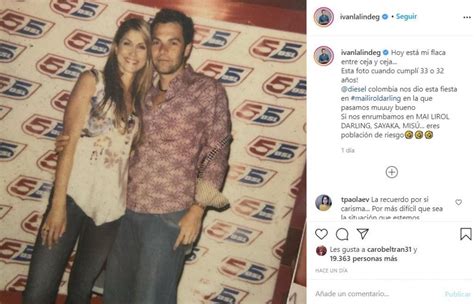 Iván Lalinde publicó foto nunca antes vista con Lina Marulanda Canal