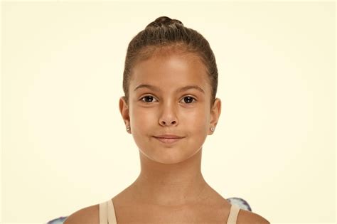 Premium Photo How To Do Ballet Bun Proper Hairstyle For Pupil