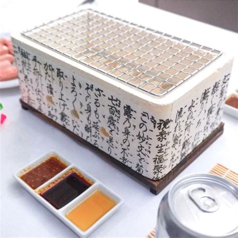 Jual Clay Hibachi Grill Japanese Bbq Yakitori Konro Grill