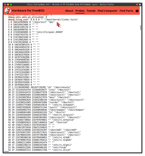 Extraordinarily Large Root HW PROBE LATEST Hw Info Logs Sysctl Preventing Upload Issue
