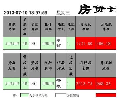 房贷计算器word文档在线阅读与下载文档网