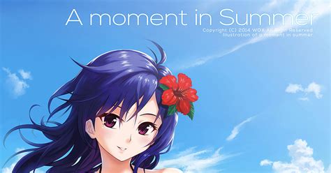 原創 A Moment In Summer 沃克羊 Wolksheepのマンガ 女の子 熟女 水着 Pixiv