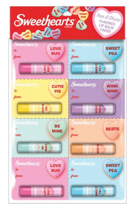 Sweethearts Tear And Share Lip Balm Walmart