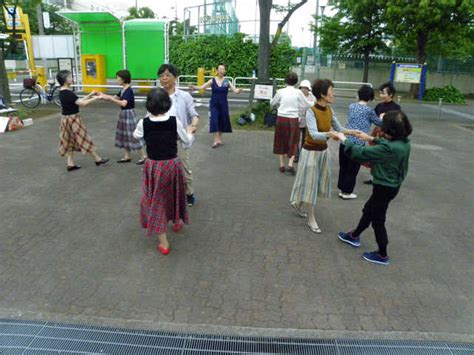 あおぞらダンス体験会を行いました 2017年5月 羽田SCDC スコティッシュカントリーダンスサークル 活動紹介 羽田