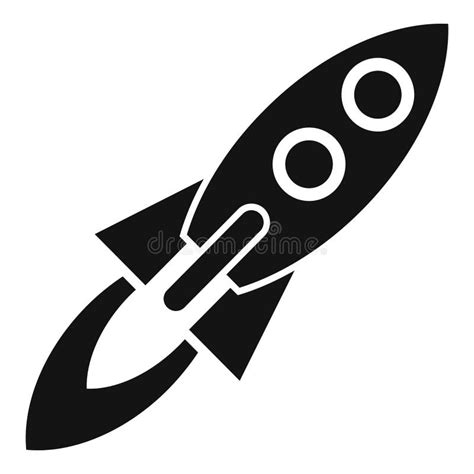Rocket Core Values Icon Simple Vector Business Trust Stock
