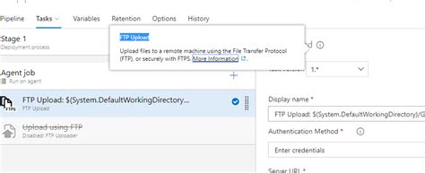 ftp upload task can t upload file · issue 9892 · microsoft azure pipelines tasks · github