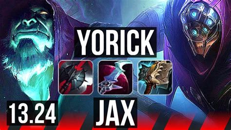Yorick Vs Jax Top Comeback 926 Kr Master 1324 Youtube