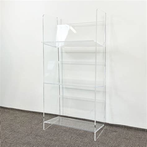 아크리코 아크릴 3단 투명책장 책꽂이 미니책장 전면책장 아크리코