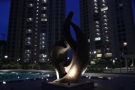 Coalescence Sculpture In Thane Made In Rsmr Metal Artefacts