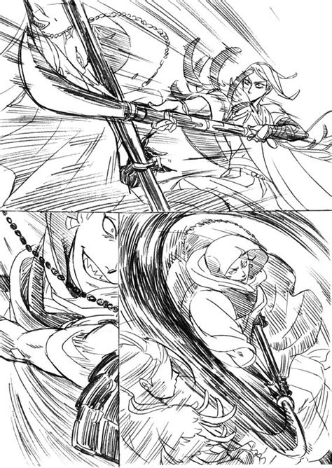 【刀剣乱舞】岩融と巴形薙刀の手合わせ【漫画】｜刀剣速報 刀剣乱舞まとめブログ