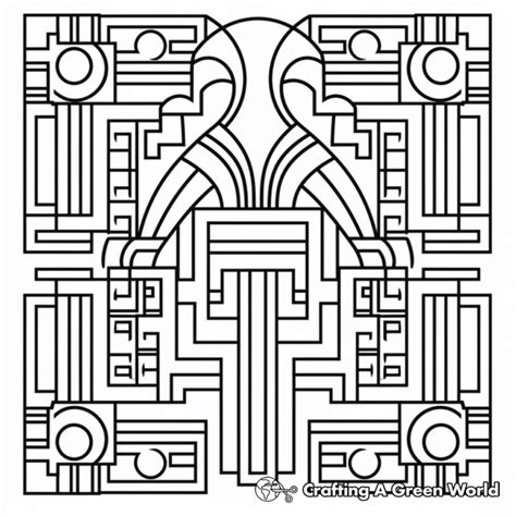 Symmetrical Coloring Pages Free And Printable
