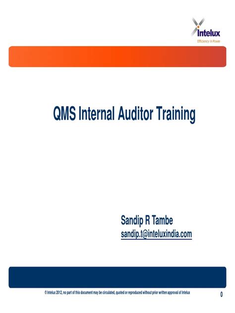 Iqa Auditor Training Pdf Quality Management System Audit