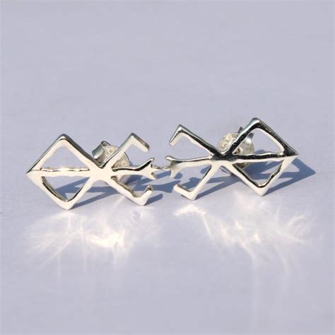 Berserk Inspired Stud Earrings Anime Inspired Brand Of Sacrifice