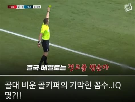 네덜란드 리그에서 나온 엄청난 플레이