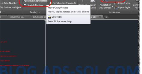 random stuff autocad mocoro command