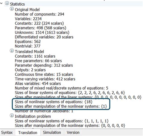 debugging in dymola get the best out of your model